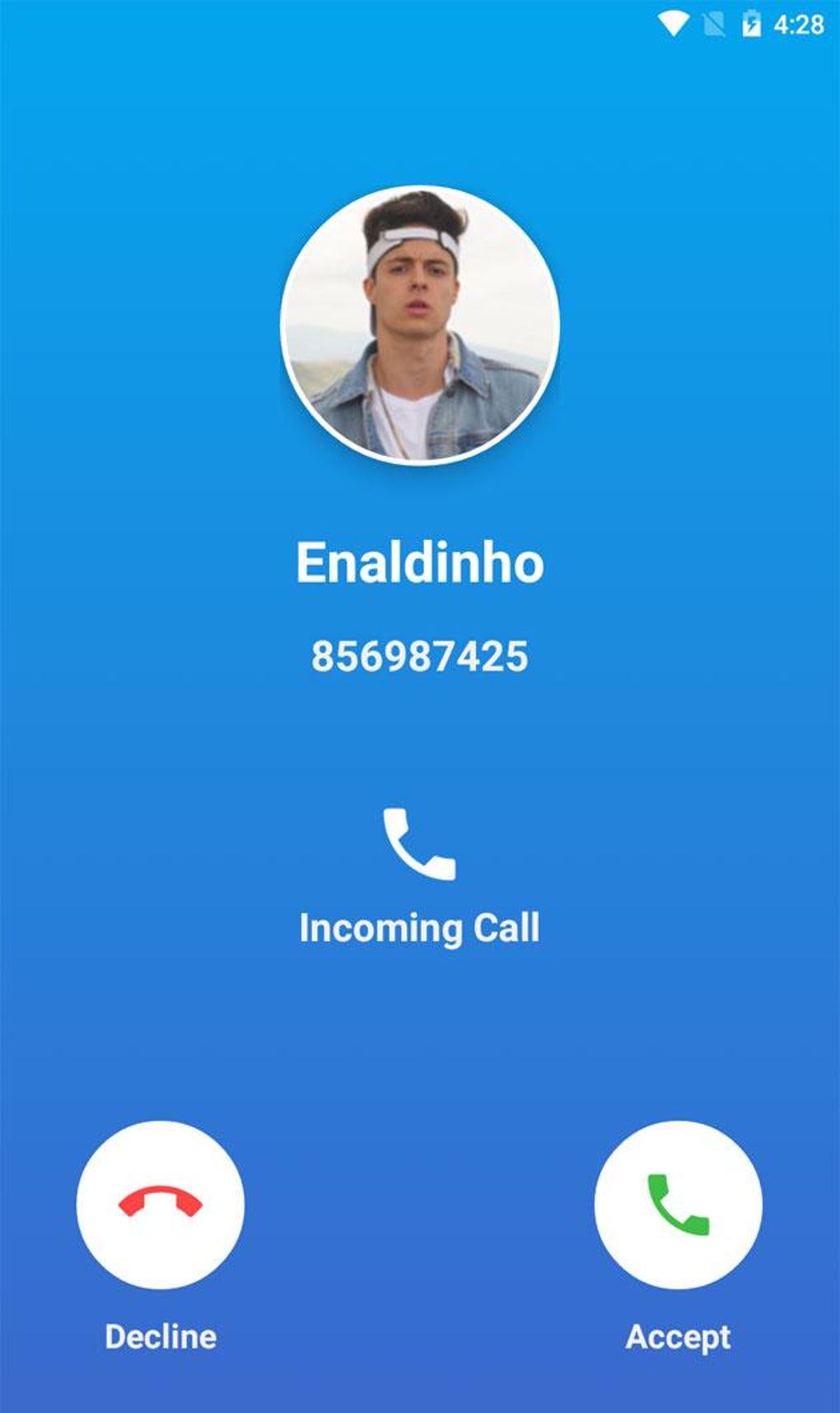 Enaldinho Jogo - Chamada Falsa para Android - Download