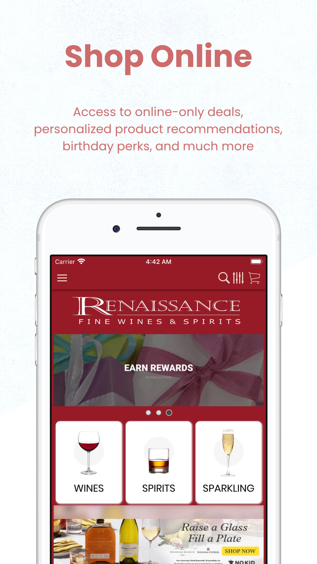 Renaissance Wines Spirits for iPhone - Download