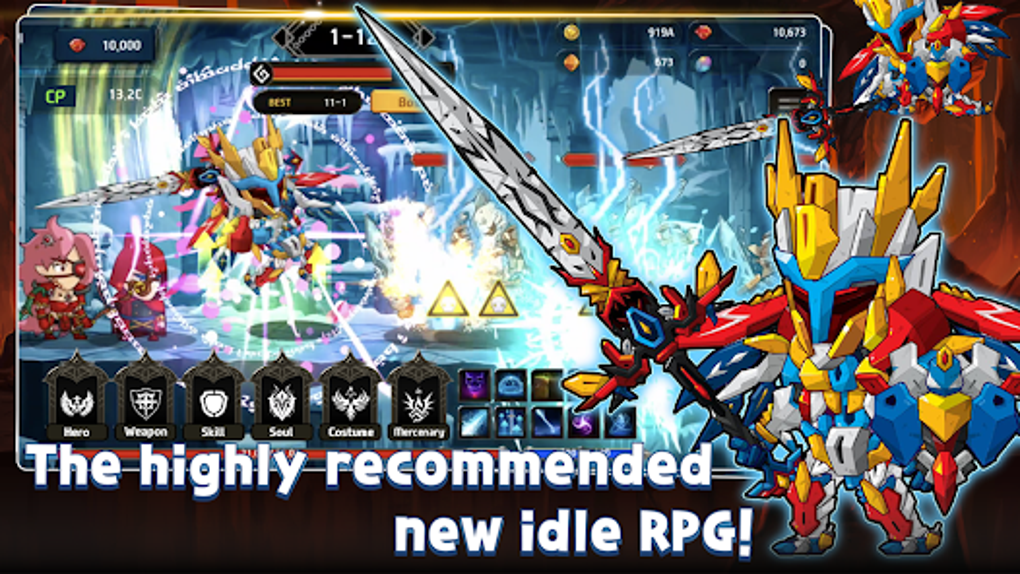 VIP Mega Knight : Idle RPG for Android - Download