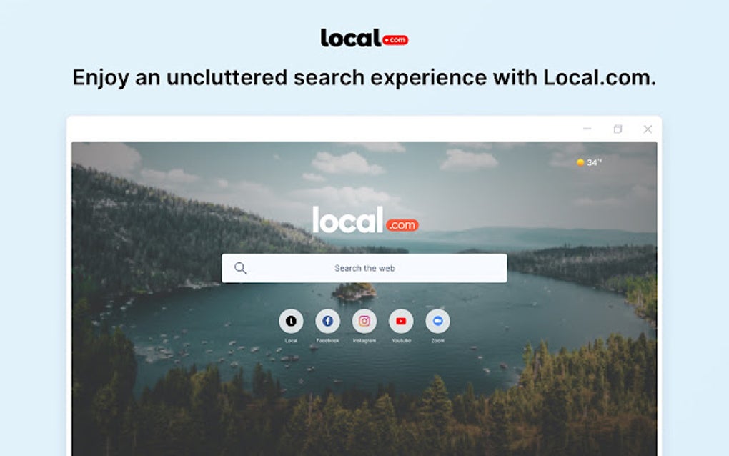 Local.com New Tab Extension para Google Chrome - Extensión Descargar