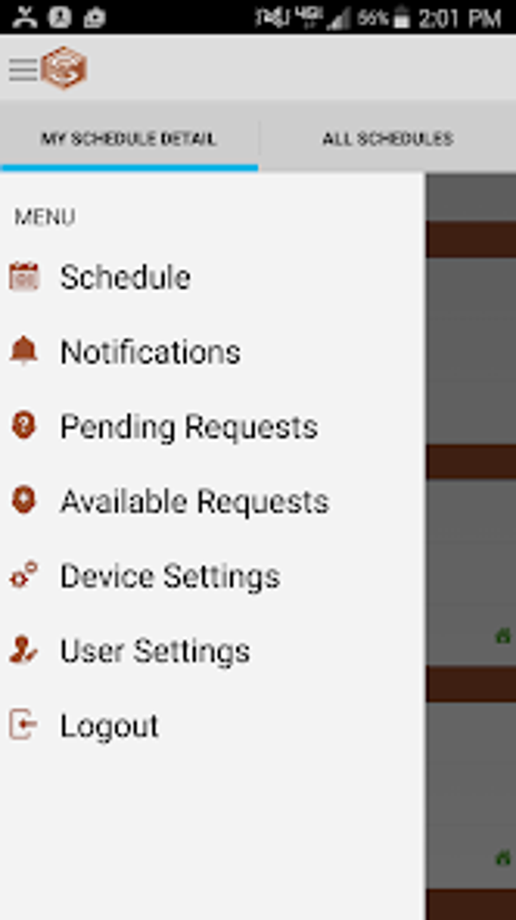SmartLynX ScheduleIn for Android - Download