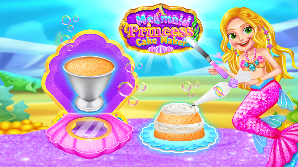 Mermaid Glitter Cake Maker APK for Android - Download