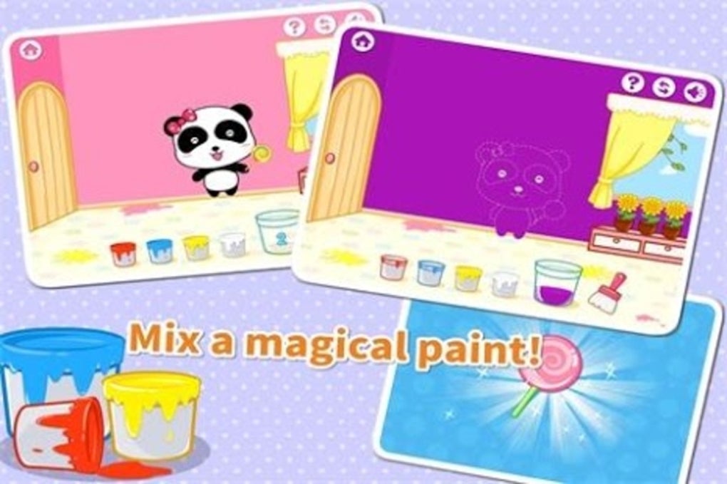 Baby Pandas Color Mixing Studio para Android - Download