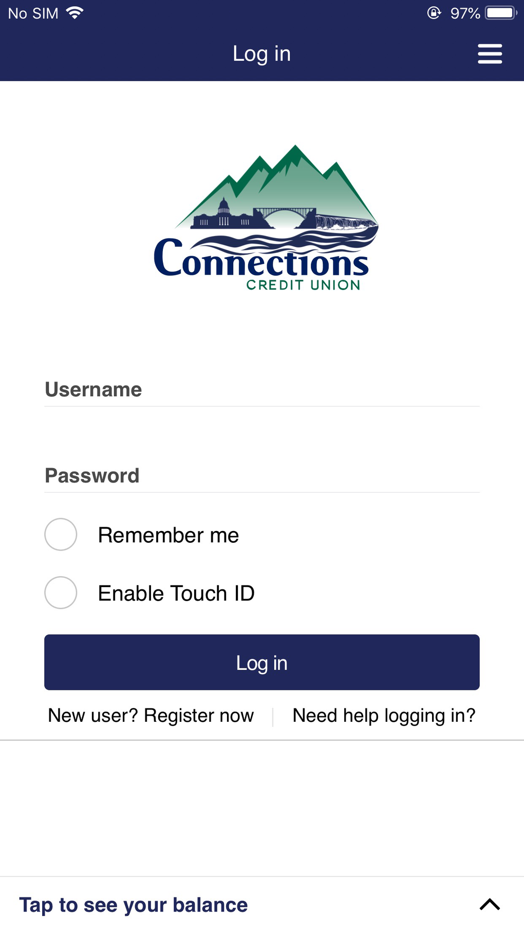 Connections Credit Union for iPhone - Download