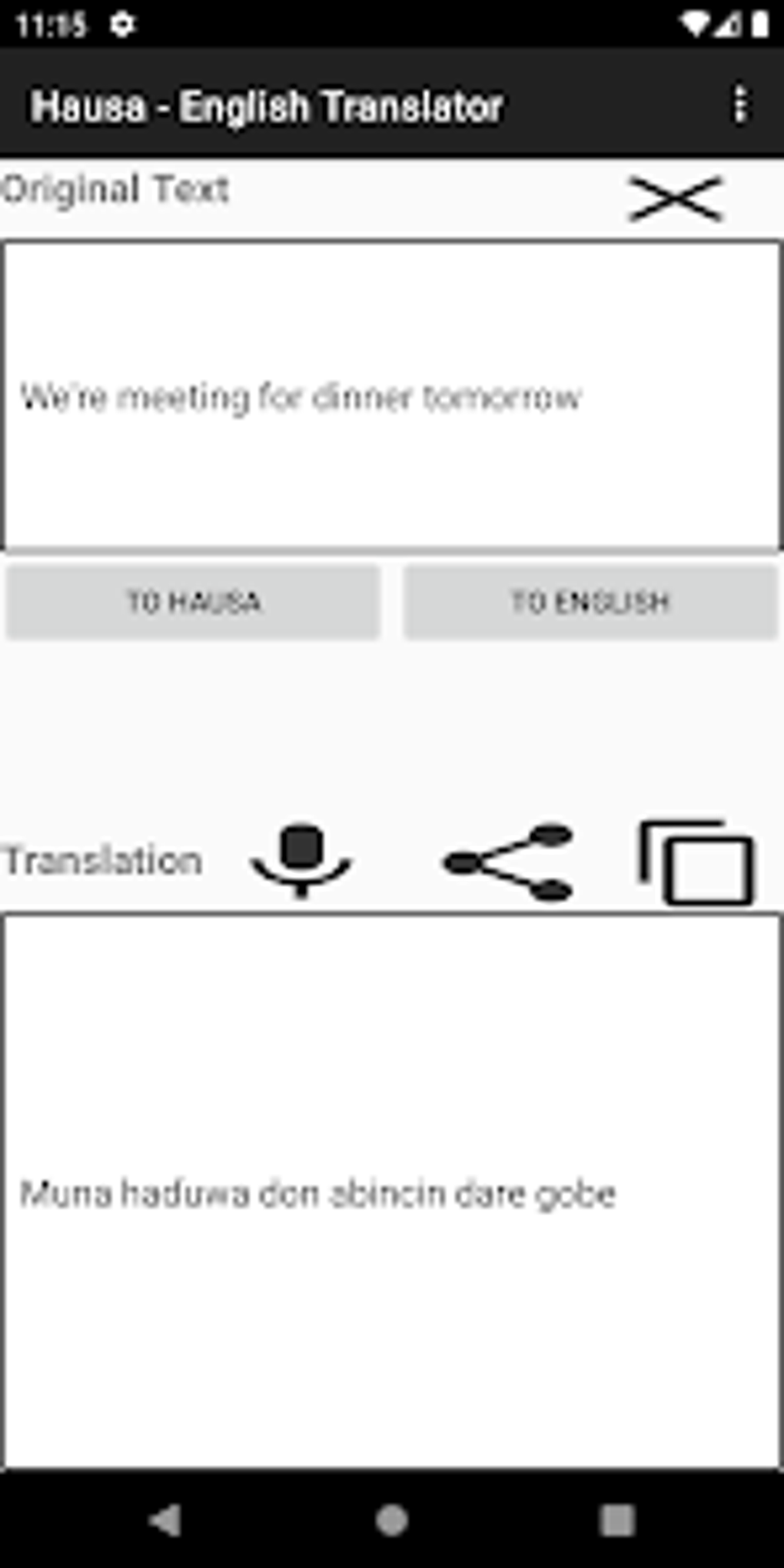Hausa - English Translator for Android - Download