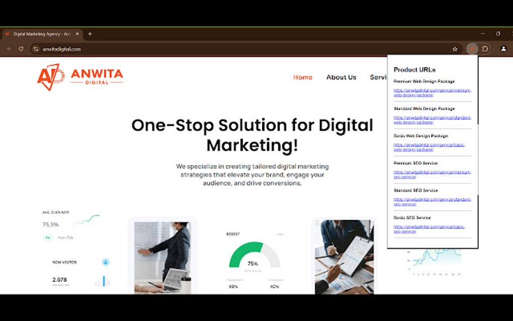 Anwita Digital para Google Chrome - Extensión Descargar