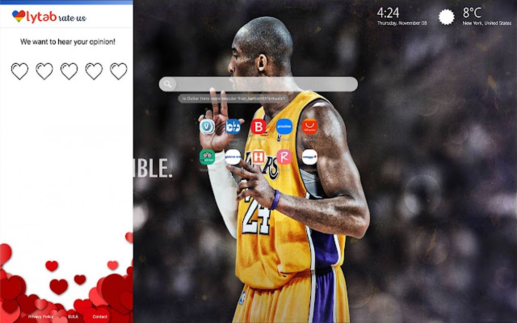 Kobe Bryant Wallpapers HD New Tab Theme for Google Chrome - Extension ...