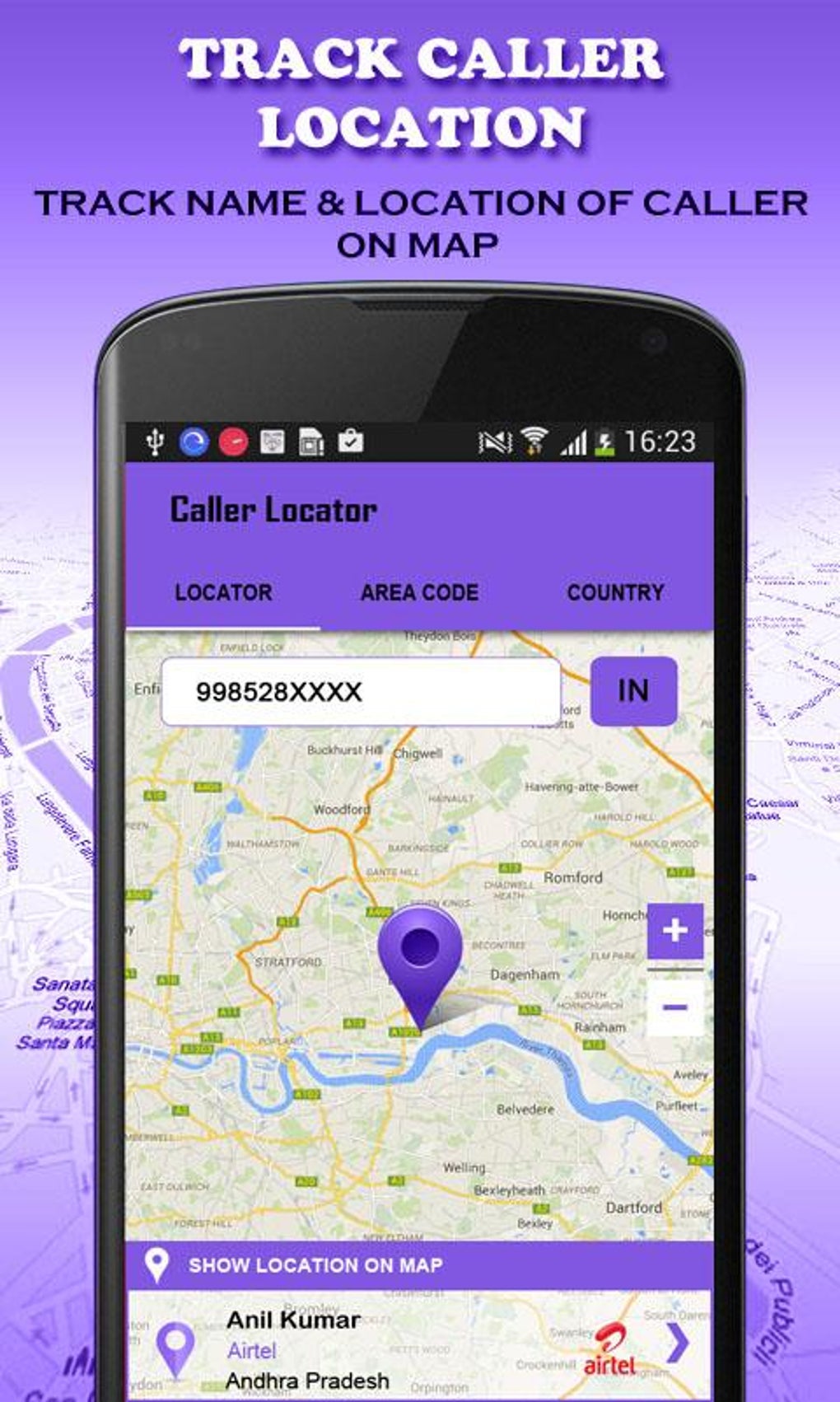 Mobile Number Locator for Android - Download
