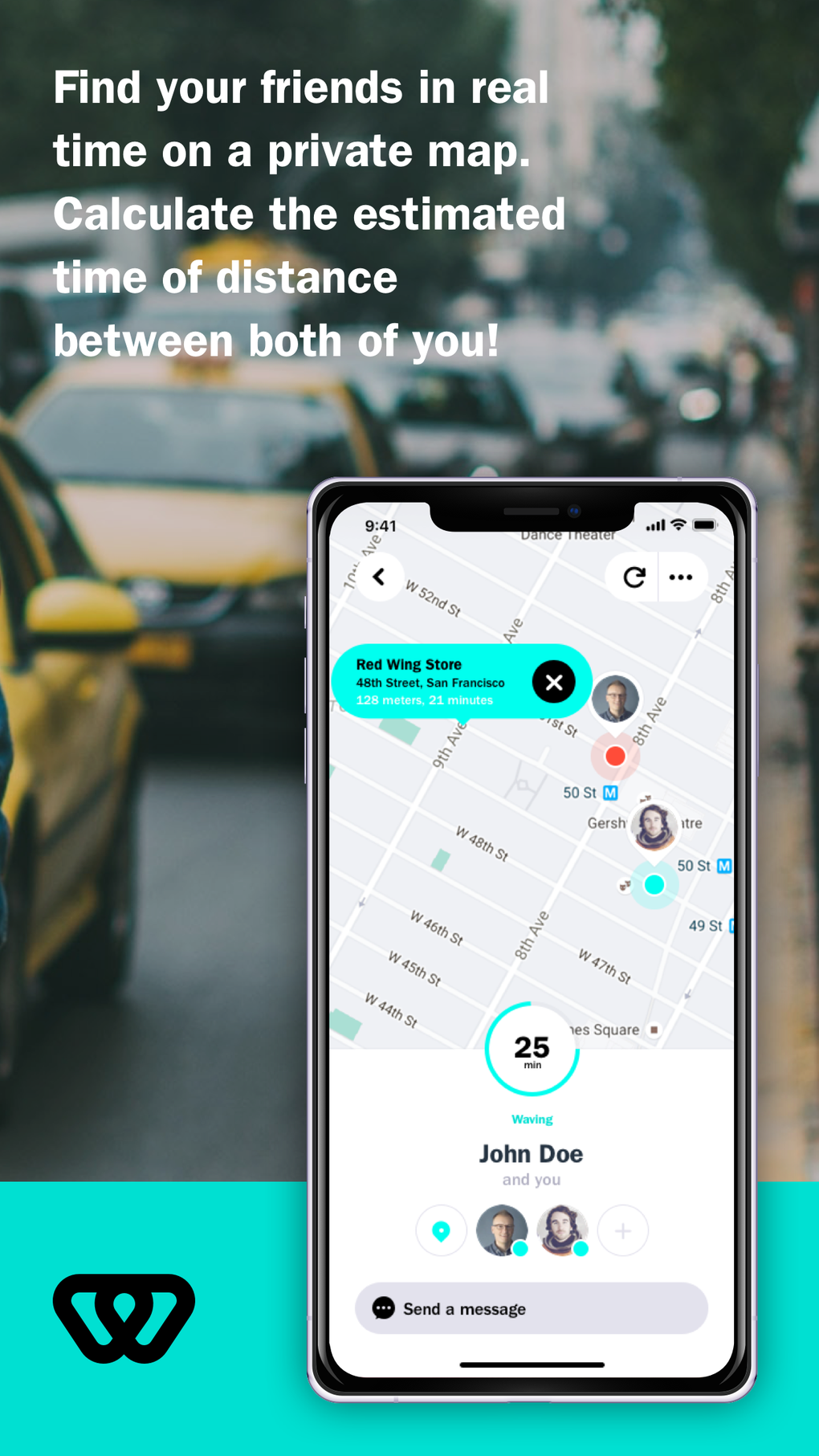 Wave Lets Meet App pour iPhone - Télécharger