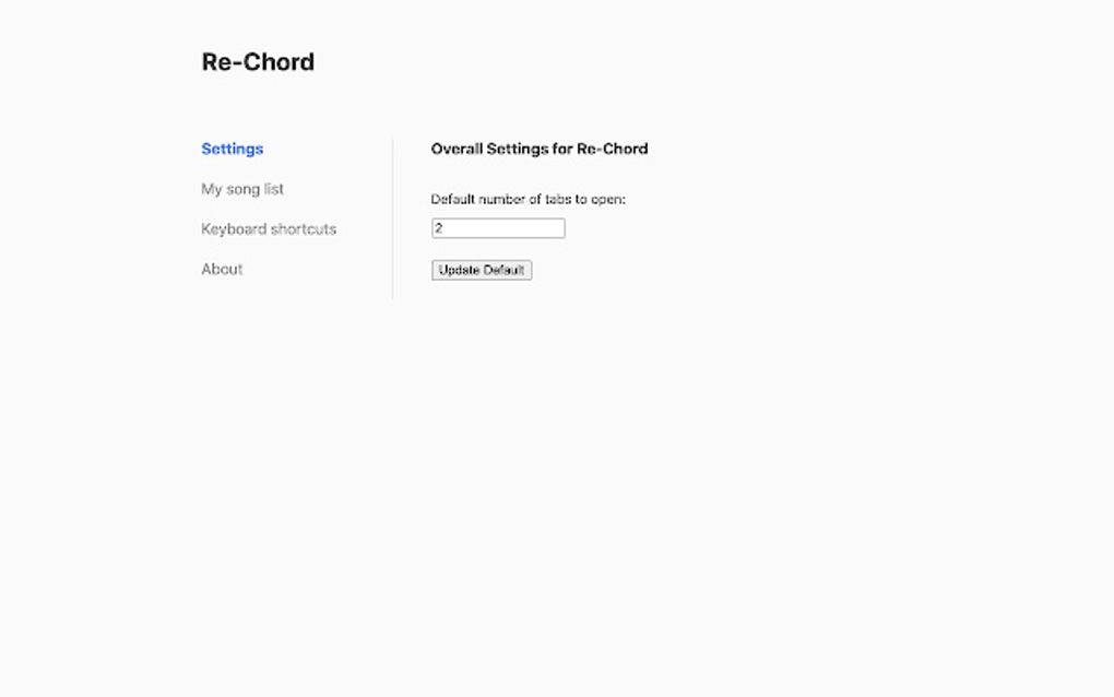 Re-Chord for Google Chrome - Extension Download