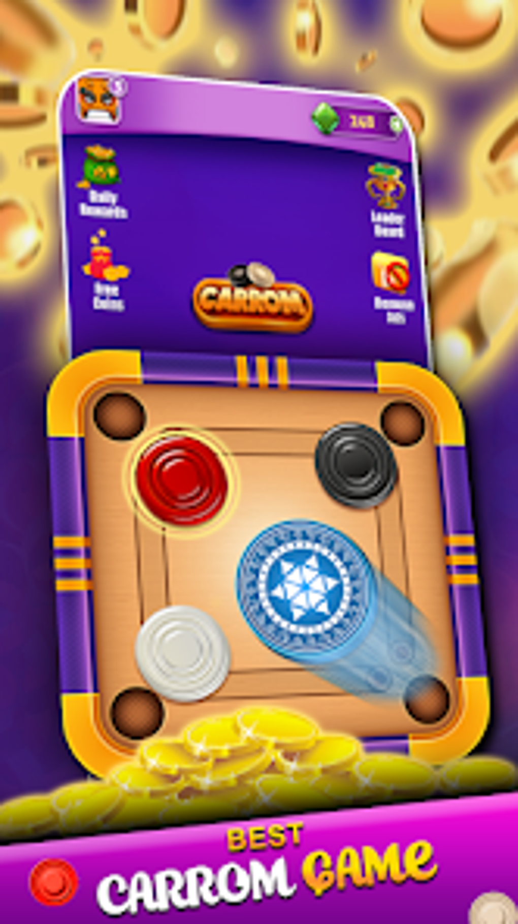 Carrom League - Play Online для Android — Скачать