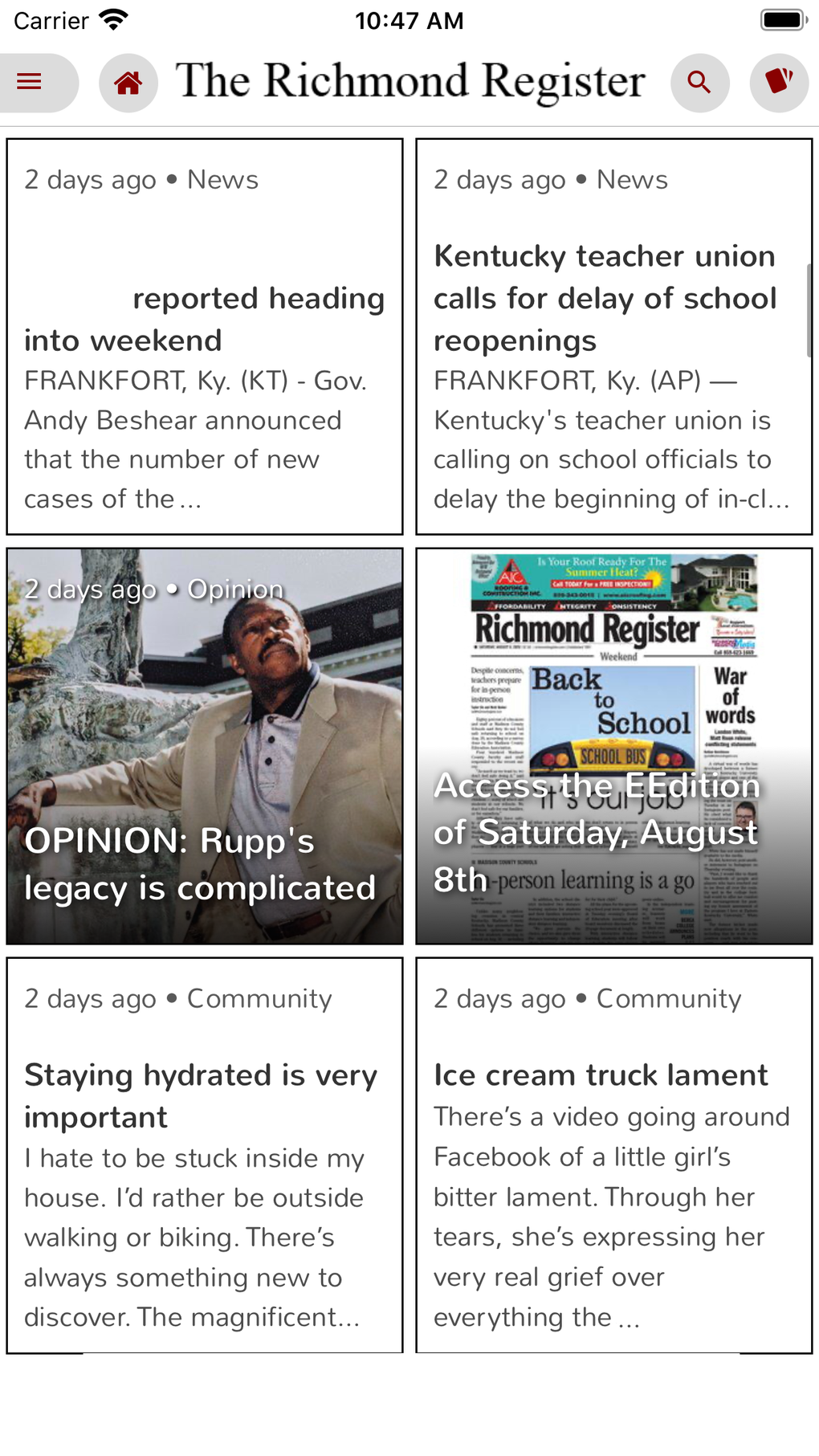 Richmond Register for iPhone - Download