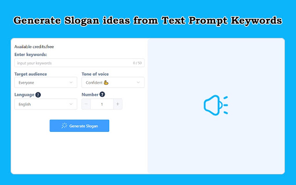 Slogan Generator for Google Chrome - Extension Download