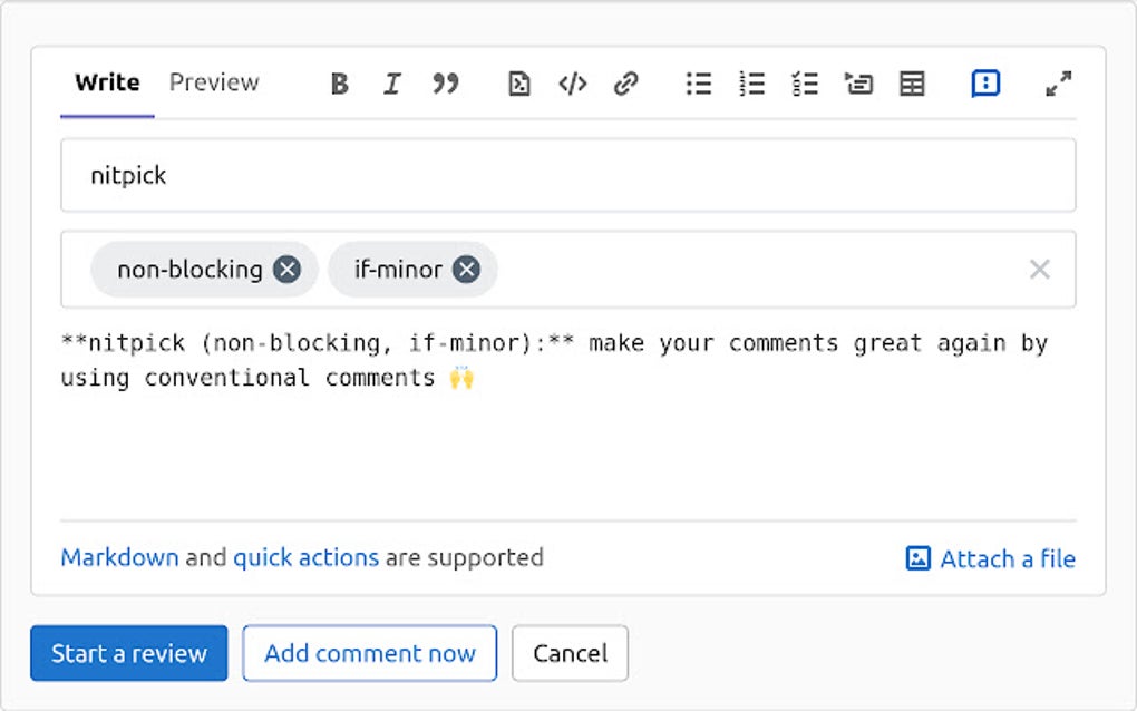 Conventional: comments para Google Chrome - Extensión Descargar