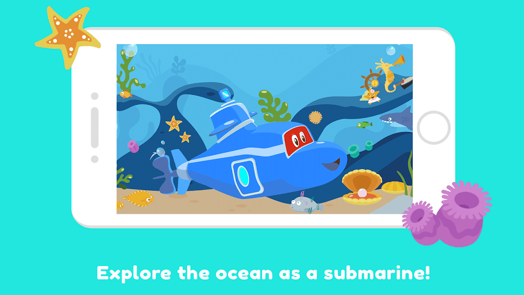 Carl the Submarine: Ocean Exploration for Kids for Android - Download
