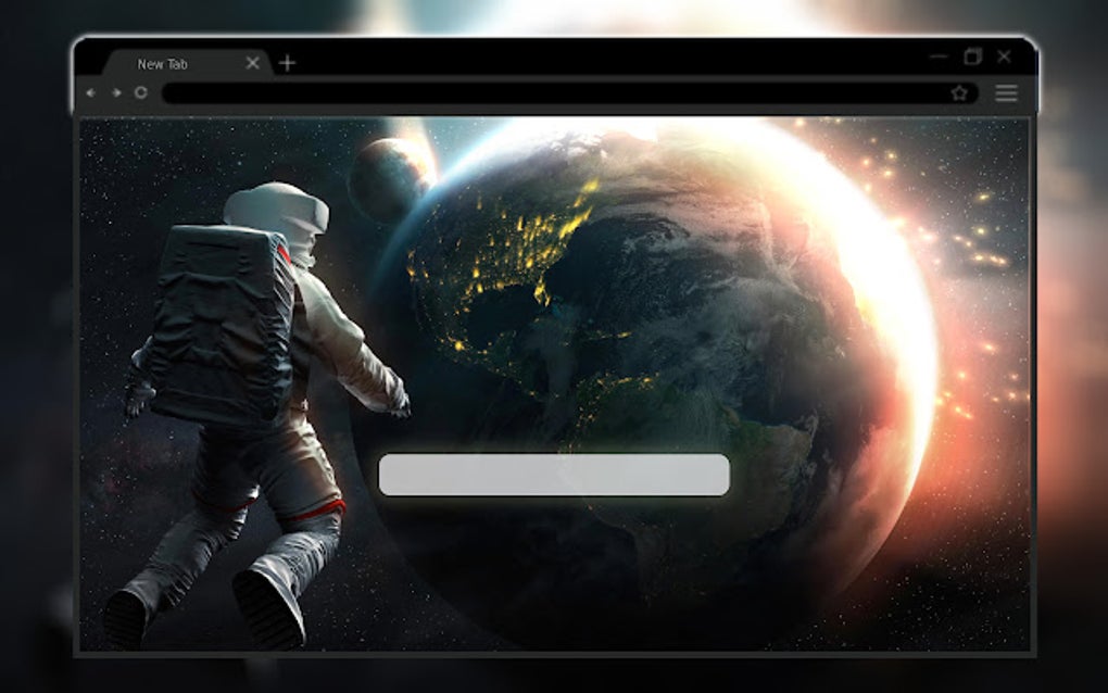 Astronaut in Outer Space Live Wallpaper pour Google Chrome - Extension Télécharger