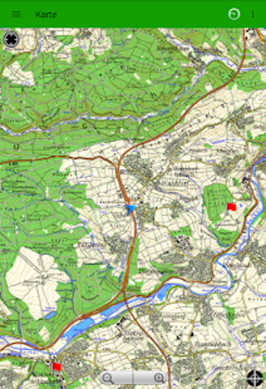 MagicMaps Scout - Outdoor Navigation für Android - Download