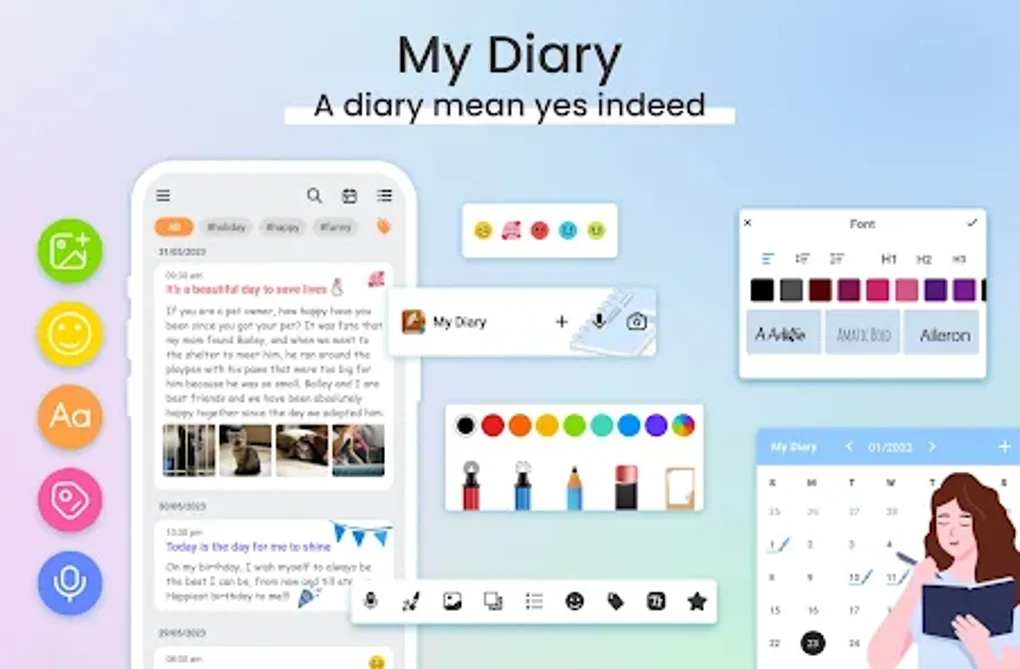 My Diary - journal diary for Android - Download