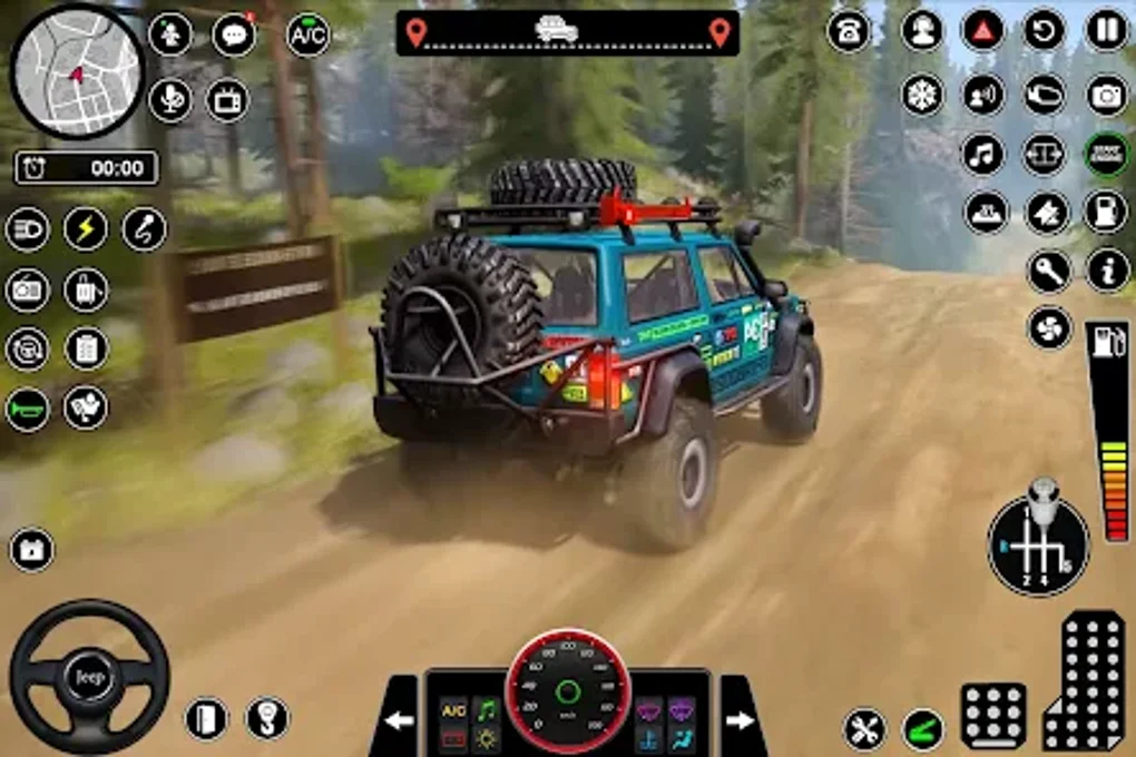 Android 용 Offroad Jeep Games 4x4 - 다운로드