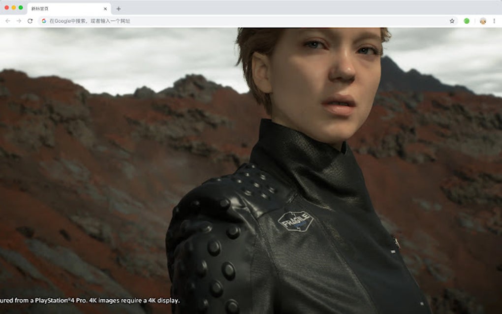 Death Stranding New Tab Theme HD for Google Chrome - Extension Download