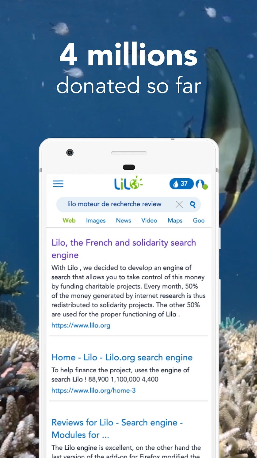 Lilo - Search with substance for Android - Download