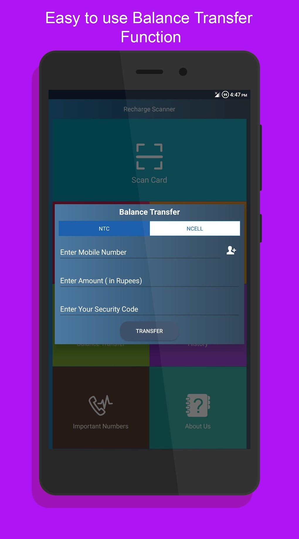 Recharge Scanner APK For Android Download