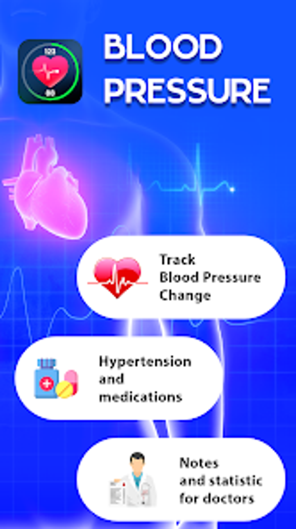 Blood Pressure App: BP Monitor für Android - Download