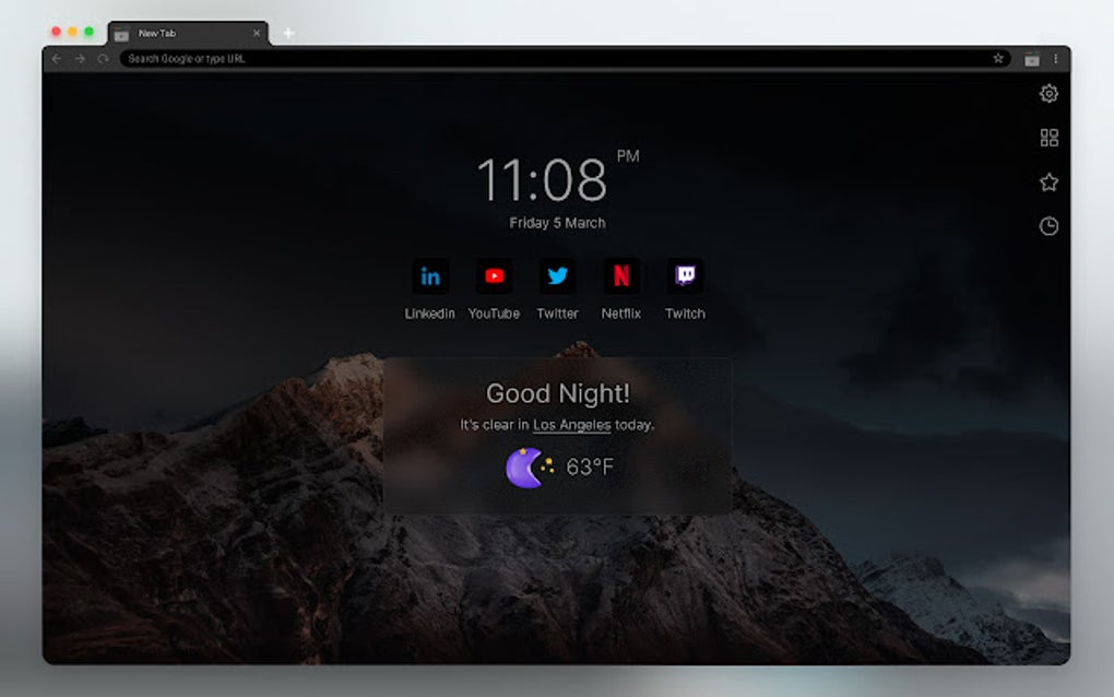 Cool Tab for Google Chrome - Extension Download