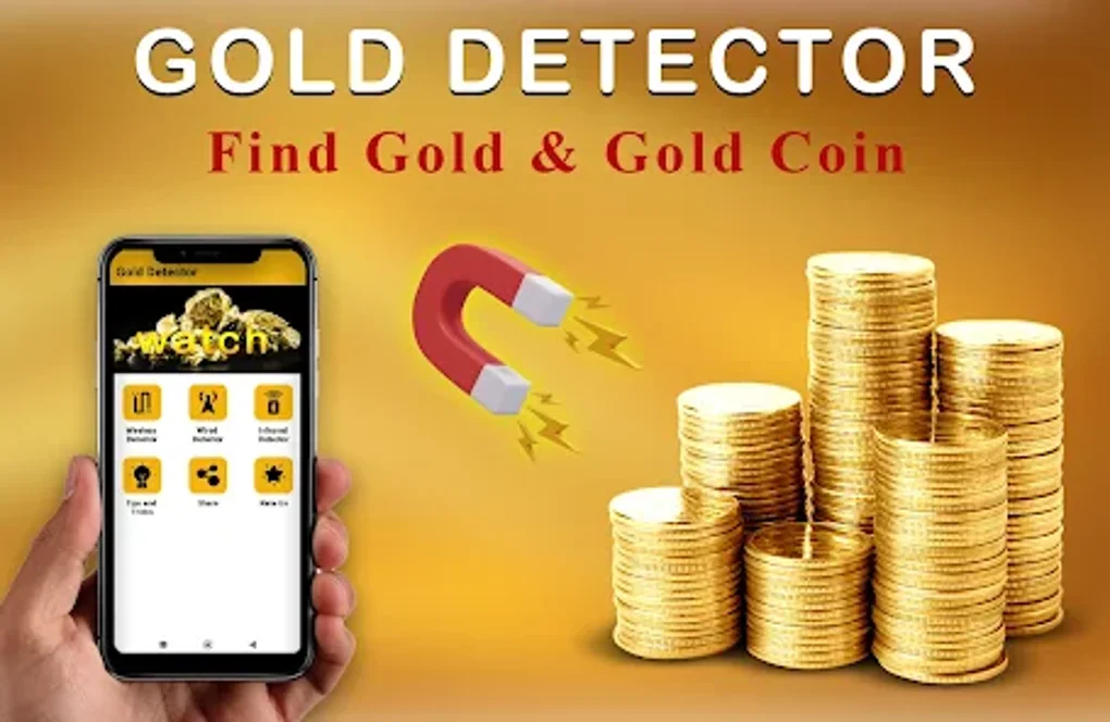 Metal Detector - Gold Finder für Android - Download