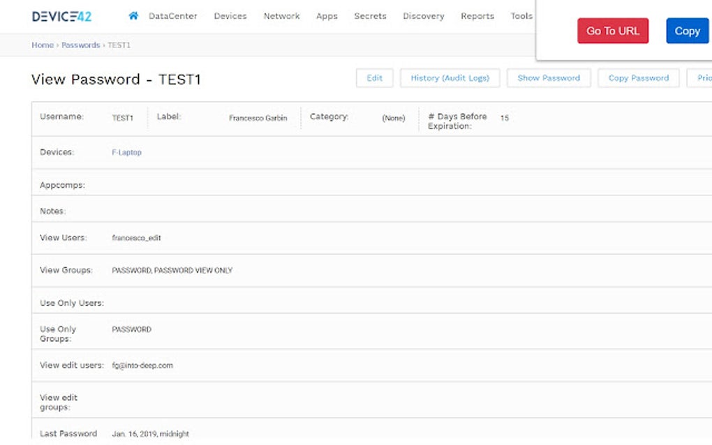 Device42 AutoLogin for Google Chrome - Extension Download