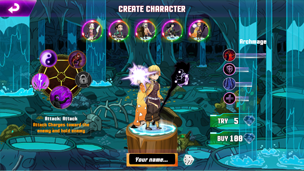 Tanjiro Nezuko Zenitsu Fighting Game for Android - Download