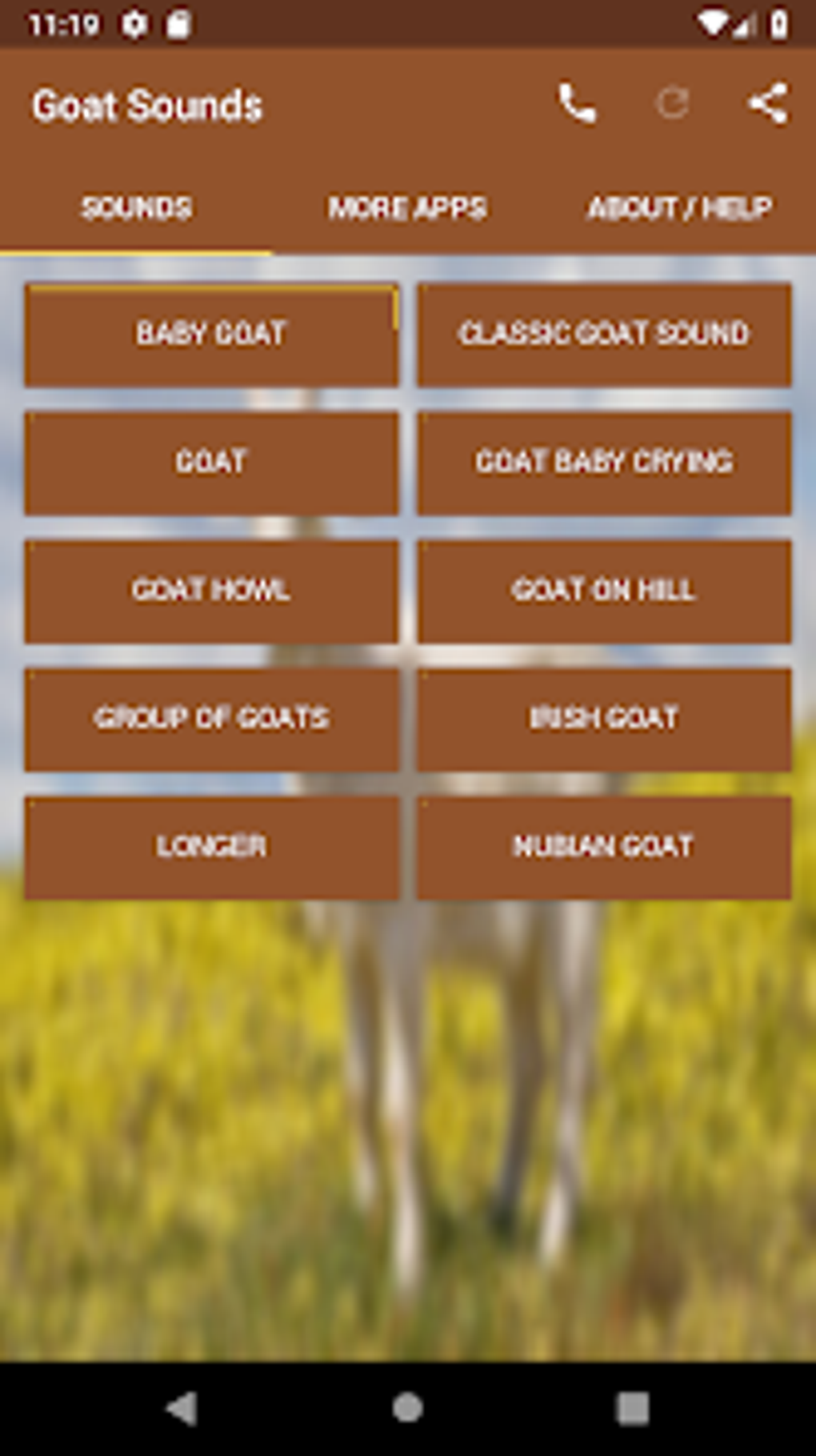 Goat Sounds para Android - Descargar