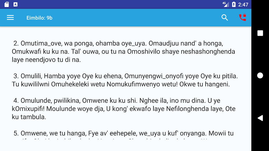 Imba - Ehangano for Android - Download