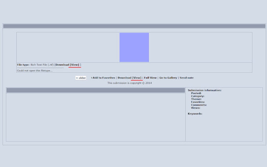 View Furaffinity Text Submissions In Browser para Google Chrome ...