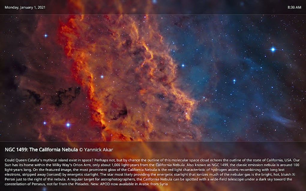 APOD New Tab Page for Google Chrome - Extension Download