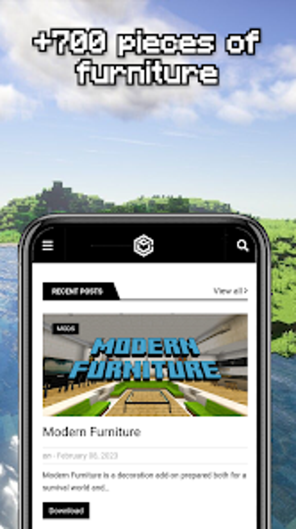 Furniture Mods for Minecraft for Android - Download