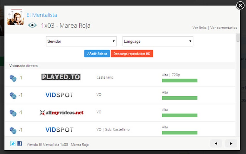 Series filter per Google Chrome - Estensione Download