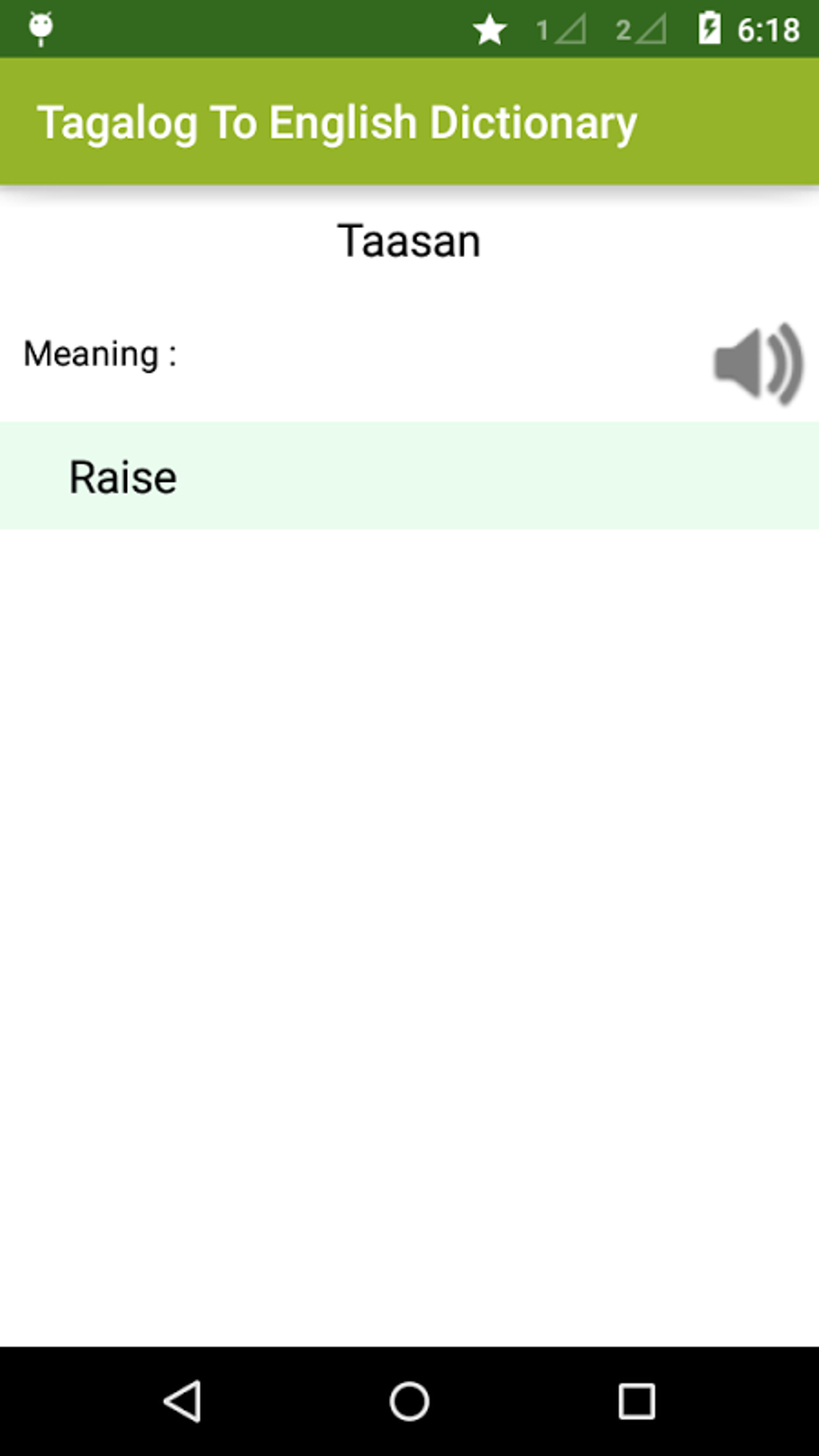 Android 용 Tagalog to English Dictionary APK - 다운로드