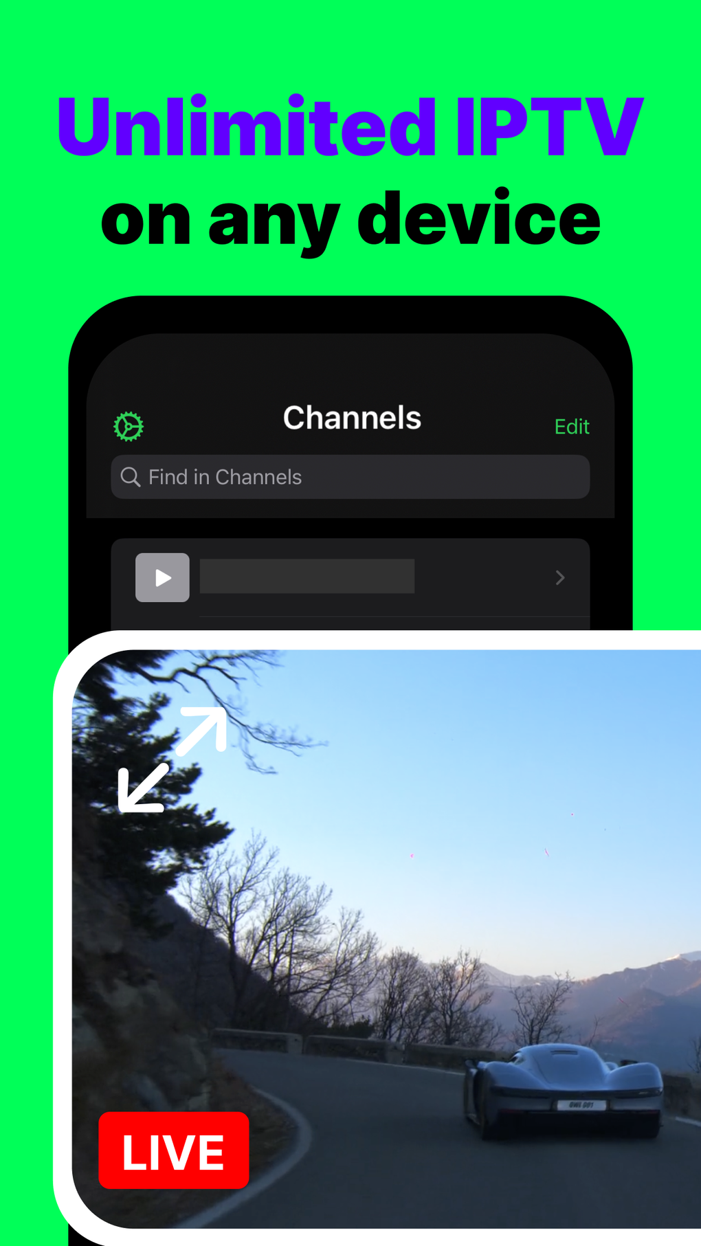 IPTV Player Live: Watch TV M3U for iPhone - Download