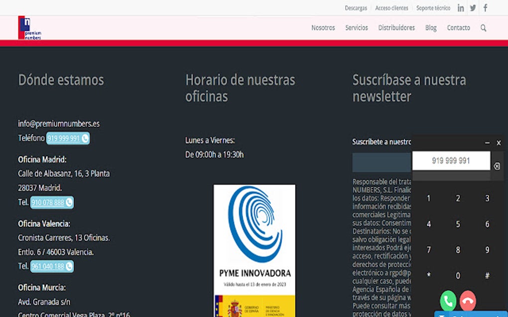 ClicktoCall Extension para Google Chrome - Extensión Descargar