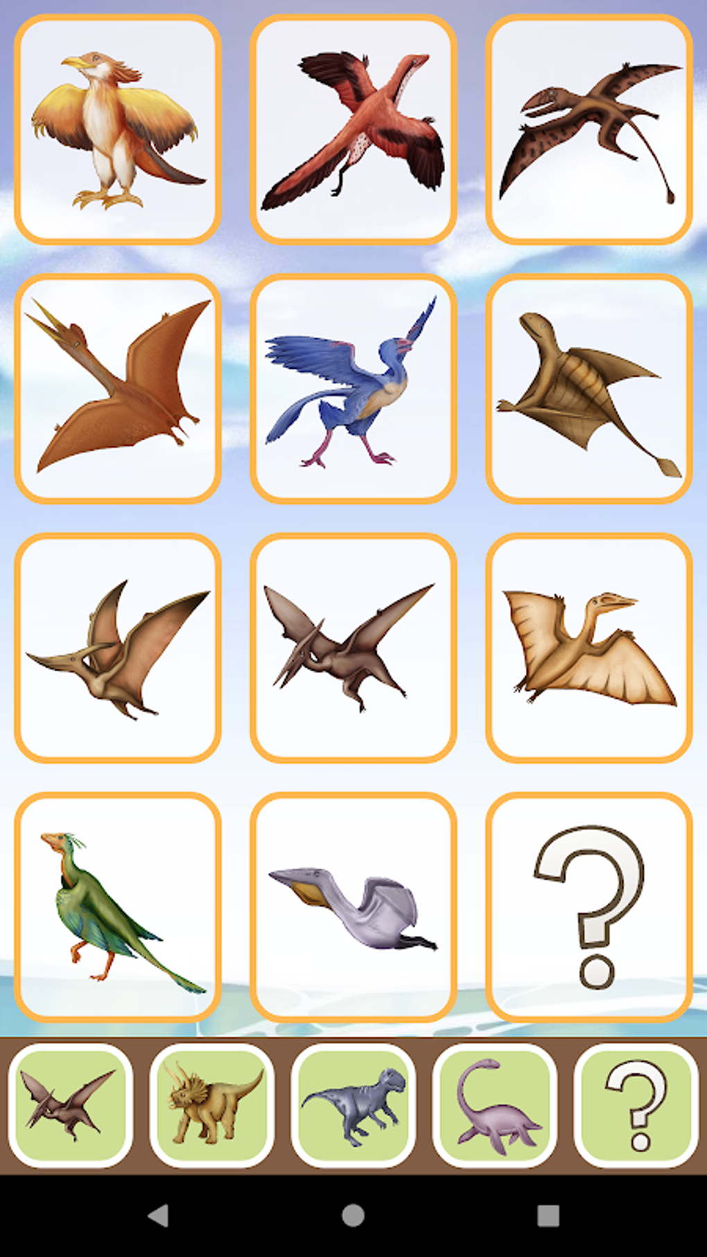 Dinosaurs for kids baby card APK para Android - Descargar