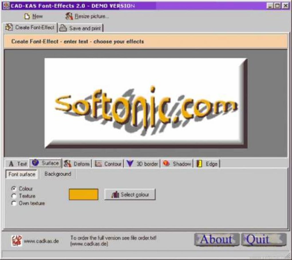 Font Effects - Descargar