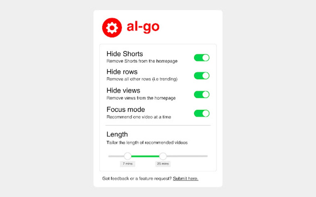 al-go for Google Chrome - Extension Download