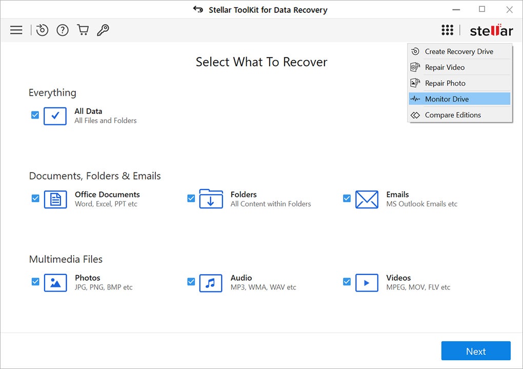Stellar Toolkit for Data Recovery - Download