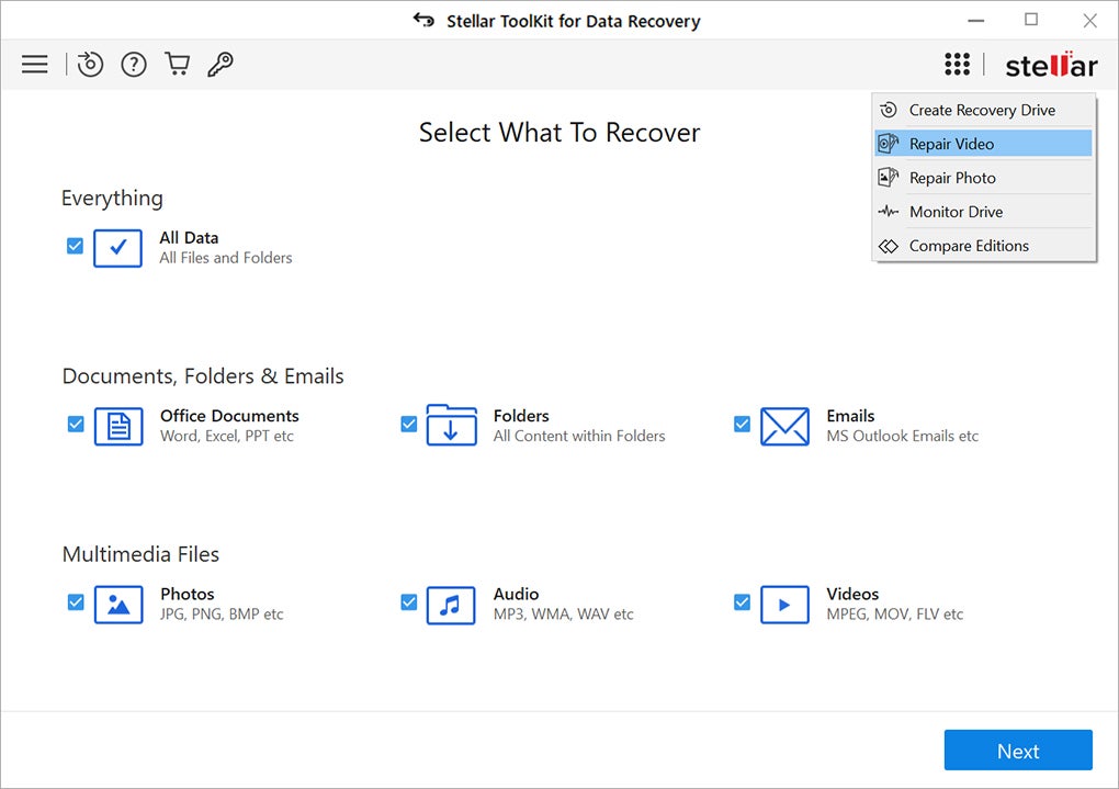Stellar Toolkit for Data Recovery - Download