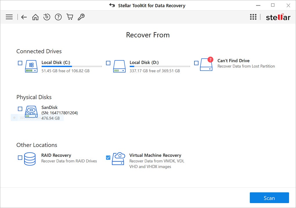 Stellar Toolkit for Data Recovery - Download