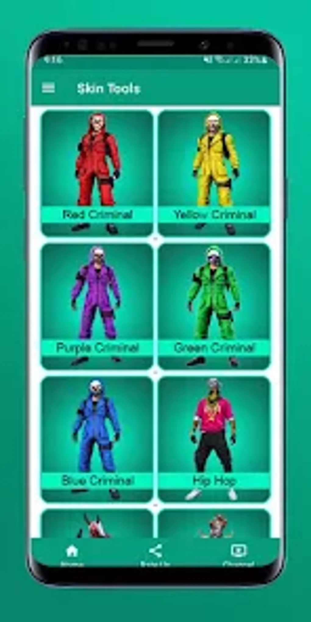 FFF FF Skin Tool - Config FF para Android - Descargar