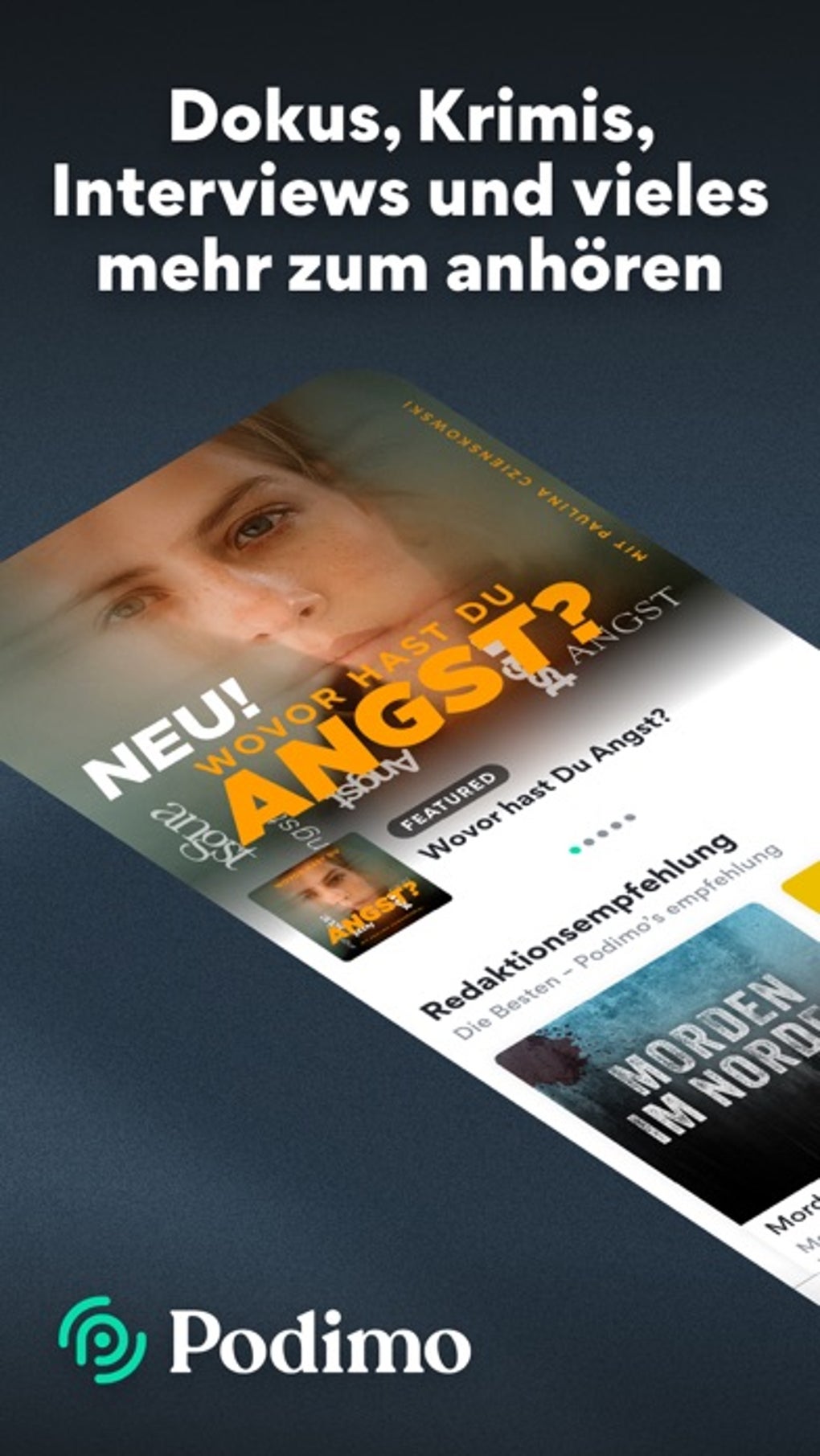 Podimo Personal Podcast App for iPhone - Download