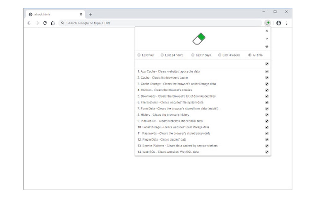 Browser Cleaner for Google Chrome - Extension Download