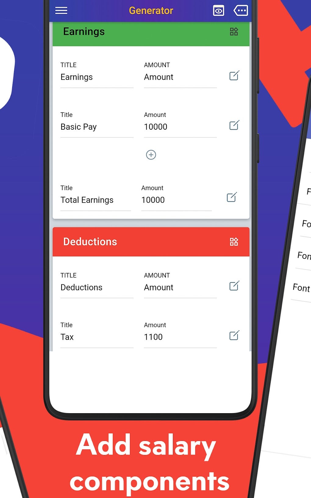 Simple Payslip Generator for Android - Download